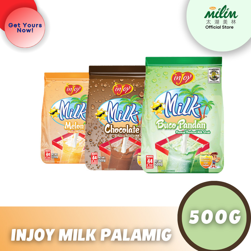 inJoy Milk Palamig Flavoured Powder 500g /Chocolate / Buko Pandan ...