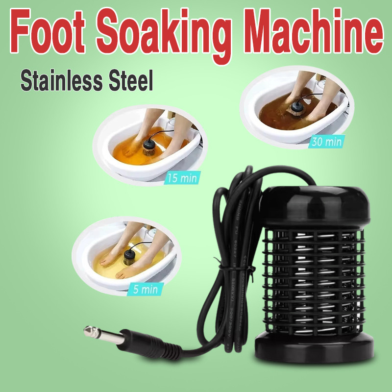 Detox Foot Bath Arrays Round Stainless Steel Array Aqua Spa Ionic ...