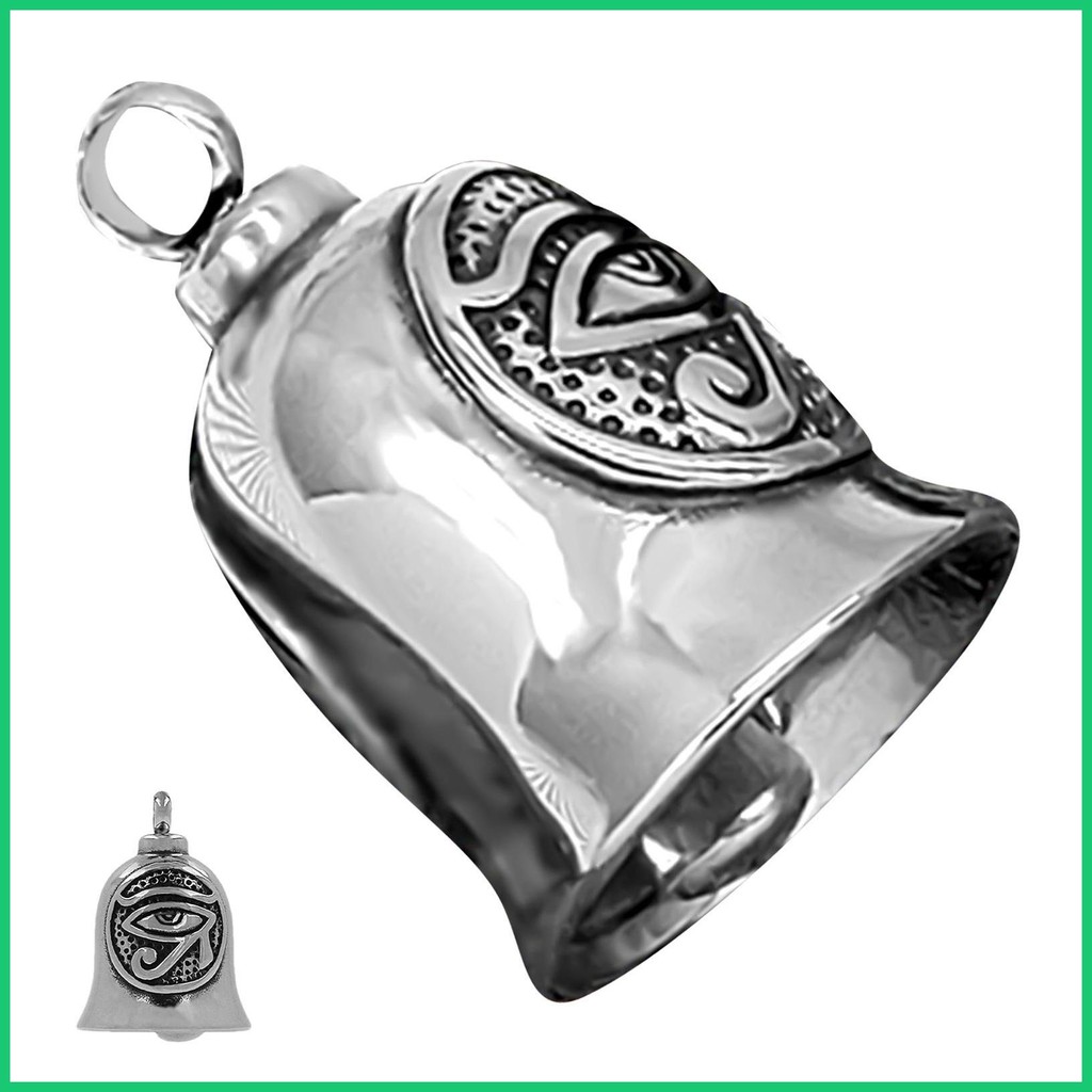 Good Luck Biker Bell Eye Pattern Biker Bell For Riders Exquisite Good ...