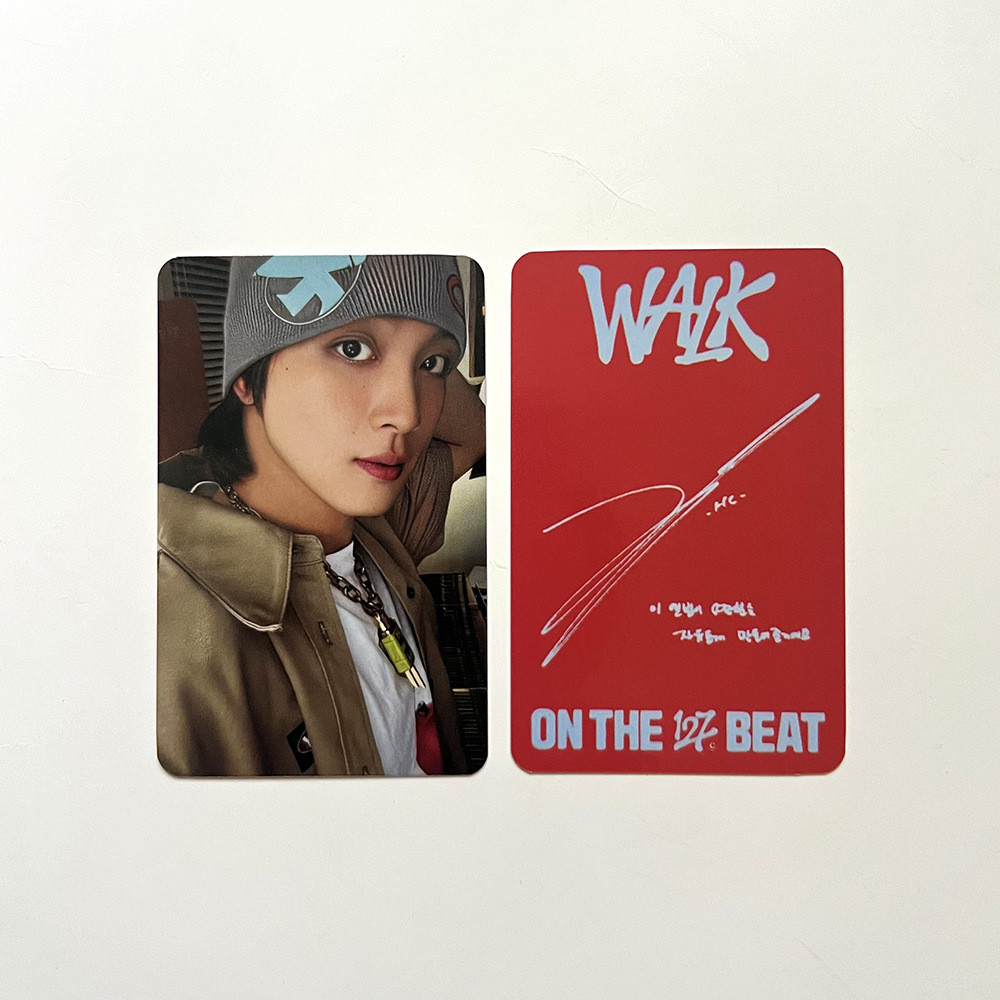 1-7pcs NCT 127 HAECHAN WALK Lomo Cards ON THE BEAT WayV ID Photo NCT ...