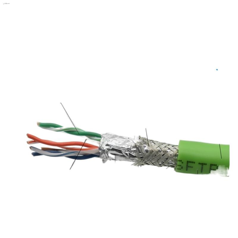 ♥Six types of double-shielded network cable 8-core high-flexibility ...