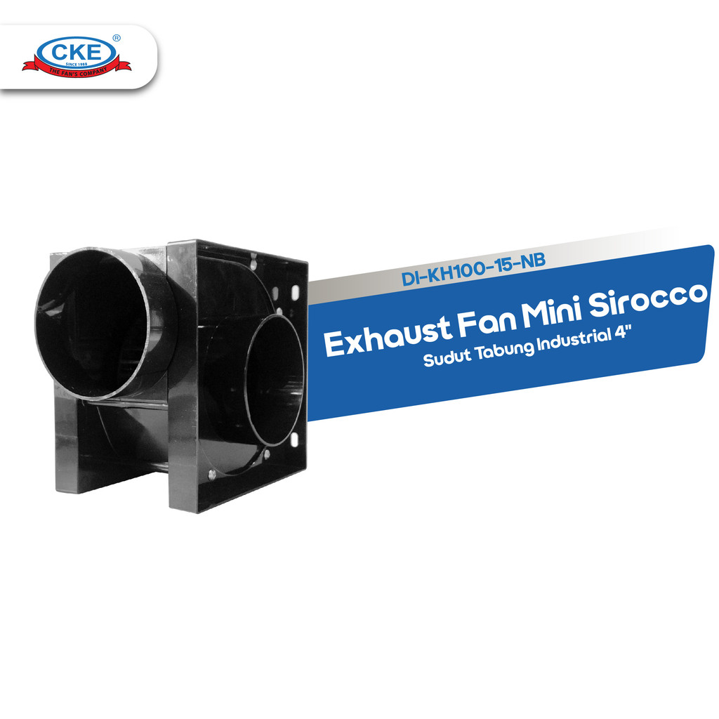 Sirocco Mini Exhaust Fan Industrial Tube Corner 4" Inline Duct | Shopee ...