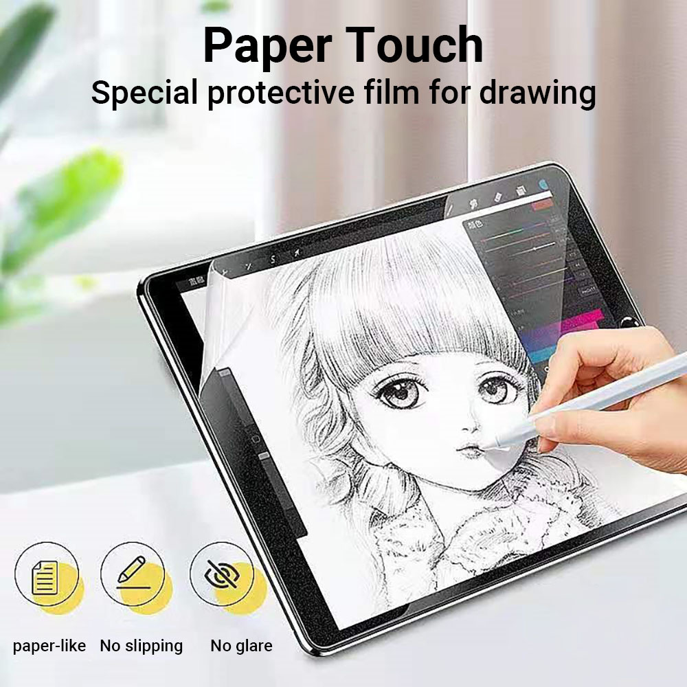 iPad Paper Film Suitable For iPad5 6 7 8 9 Pro 11 Air 3 4 5 Gen10 Inch ...