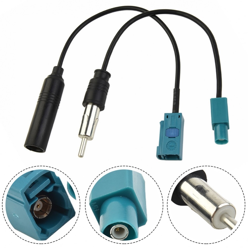 Cable For DAB Car Radio Radio Antenna Replaces Adapter DIN Plug Durable ...