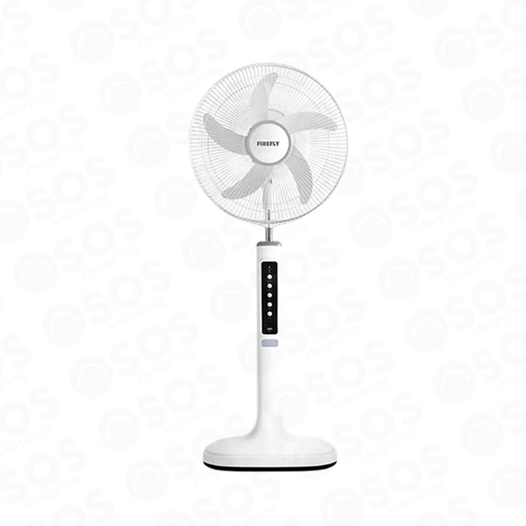 Firefly Multifunction Stand Fan AC/DC Function w/ Built-in LED Night ...