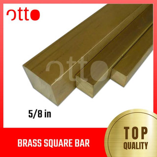 Brass Square Bar - 16mm (Length: 2-10 inches) | Shopee Philippines