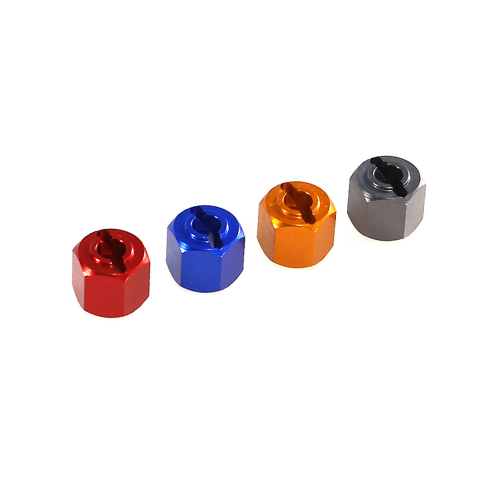 For 1/10 ZD Racing DBX-10 RC Car Metal 12mm Hexagonal Connector Upgrade Wheel Hex 4pcs | Shopee ...