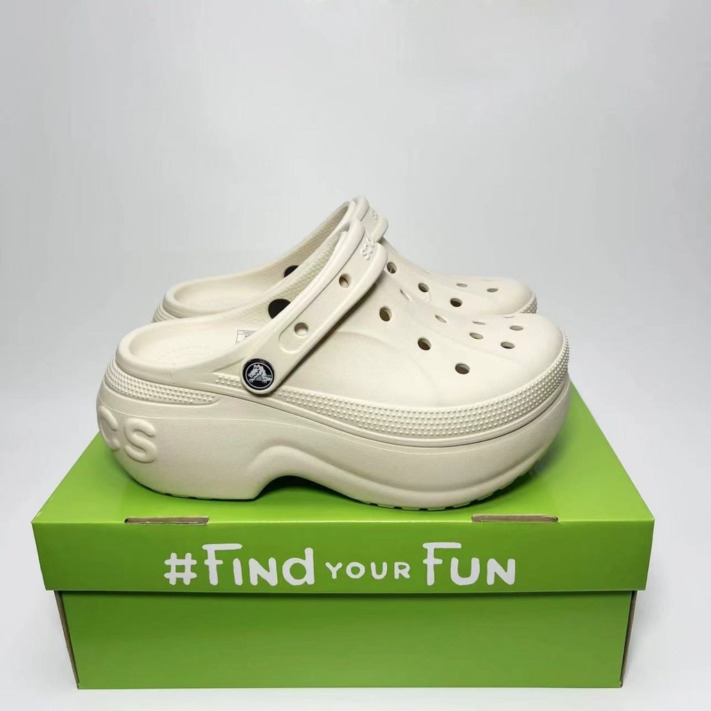 Crocs Women Sandals Thick-Soled Beach Shoes Outdoor Slippers 210062 ...