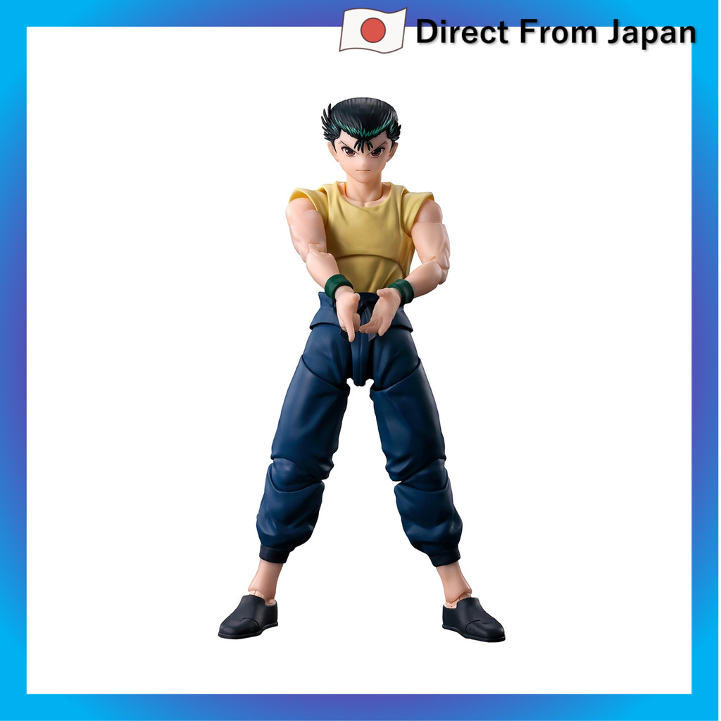 S.H.Figuarts Yu Yu Hakusho Yusuke Urameshi approximately 145mm PVC&ABS painted movable figure ...