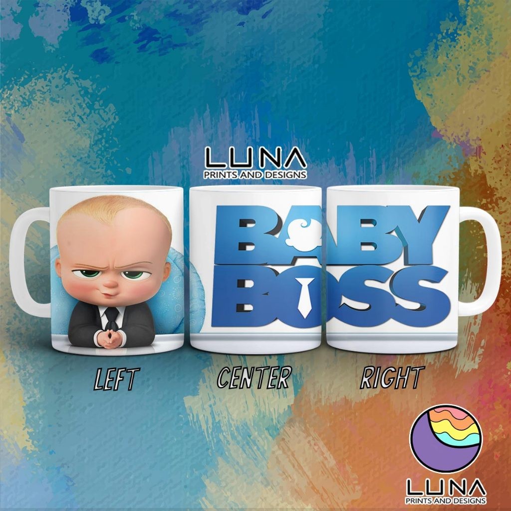 The Boss Baby Cartoon Mug Collection- Canvas Manila | Shopee Philippines