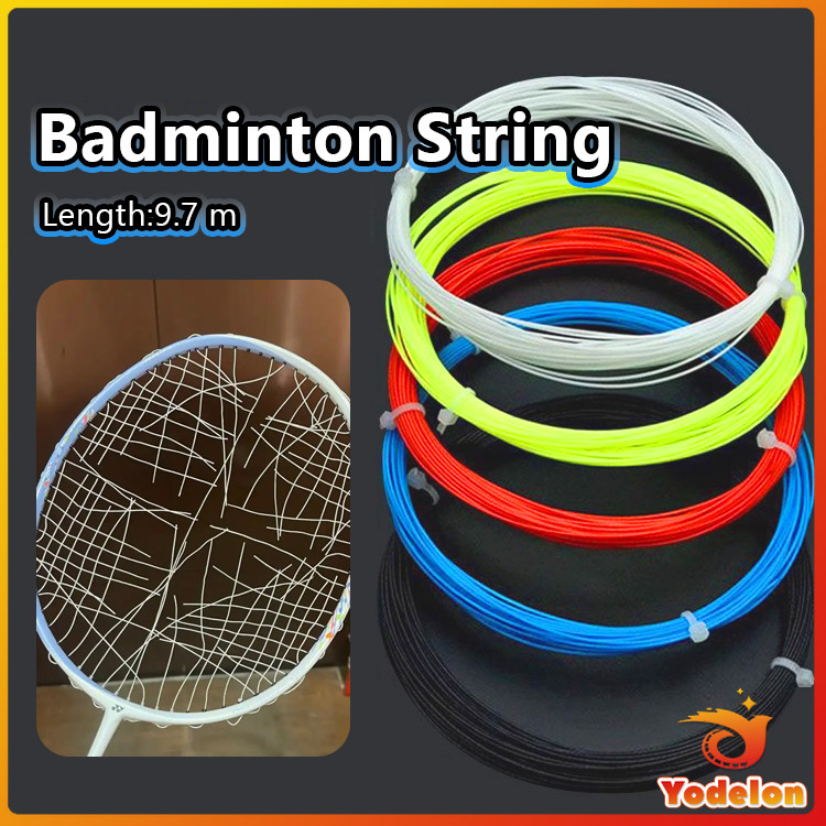 YOD Badminton String Durable Nylon Badminton Racket String Badminton ...