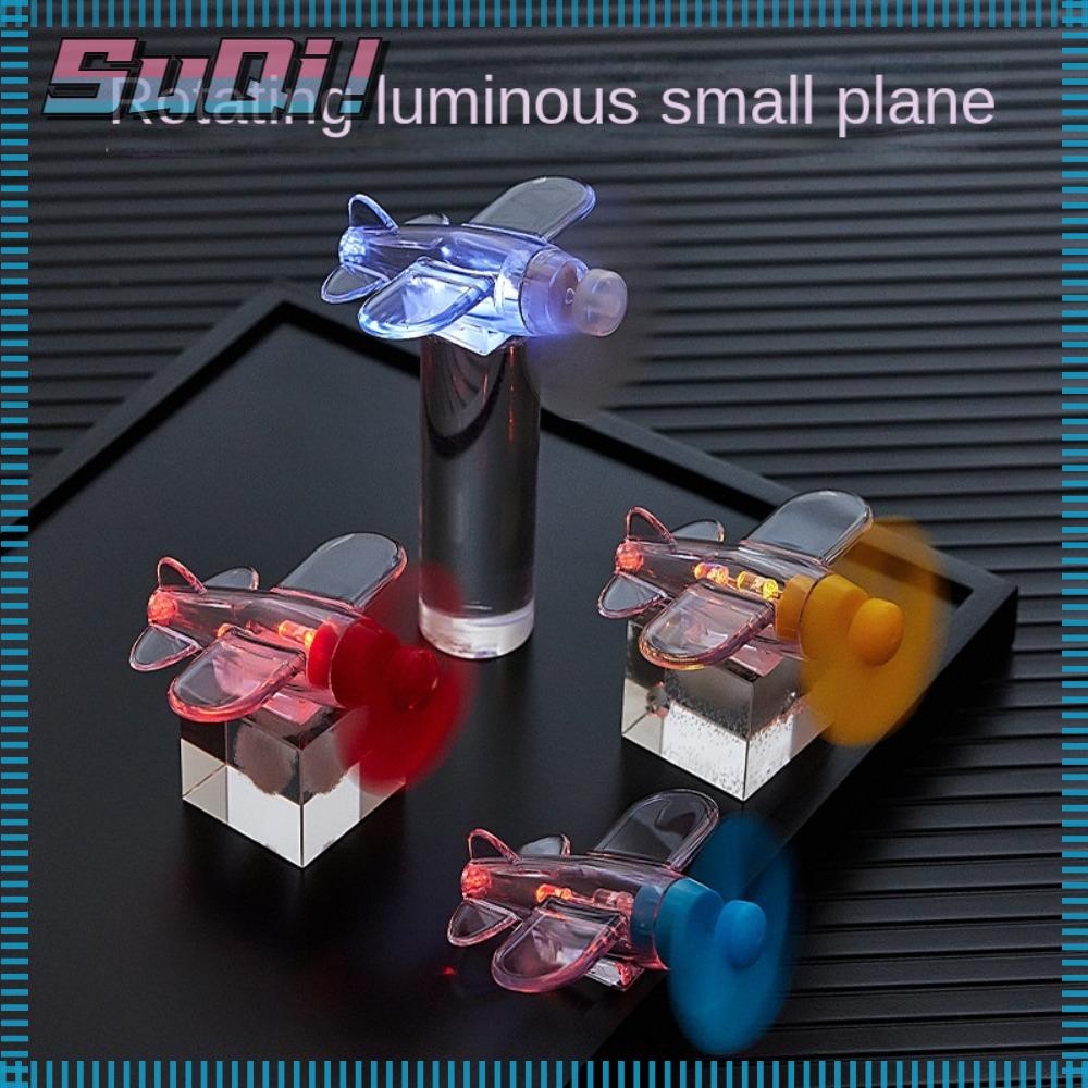 HI-SUQI LED Light, Wind Power Generation Safe Riding Small Airplane ...