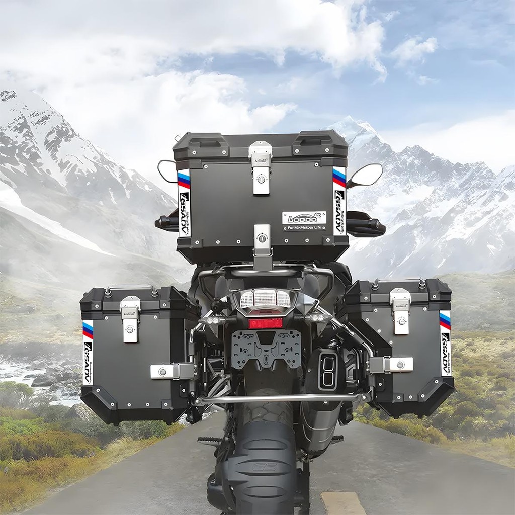 GSADV car off-road motorcycle aluminum tail sticker decal adventure ...