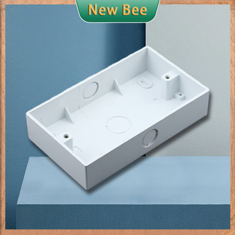 5Pcs 146*86mm Outer Wall Junction Box Plastic Wall Socket Cassette Wall ...