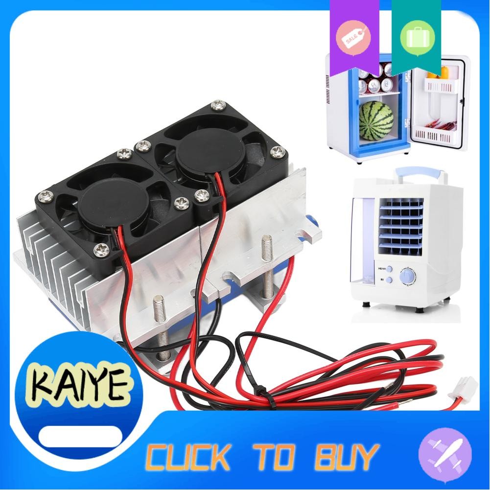 Kaiye 12V Semiconductor Cooler Maximum 144W Thermoelectric Peltier ...