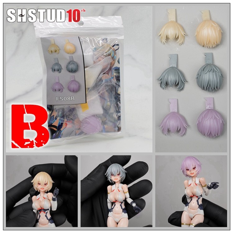 SH STUDIO 1/12 Frame arms girl MEGAMI DEVICE HAIR hairstyle three color ...