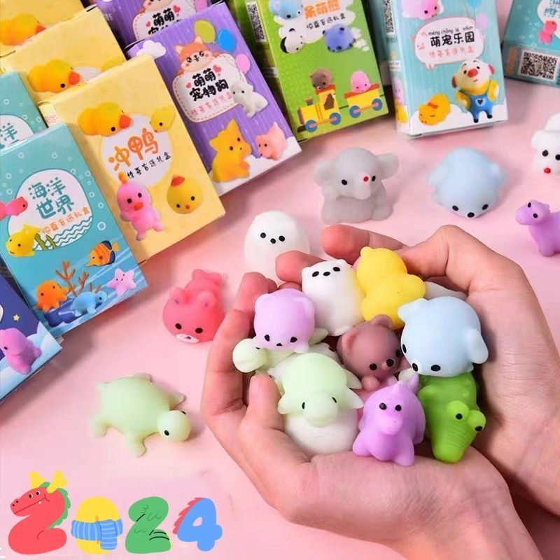 Cute Mini Animal Squishy Toys Squeeze Ball Toys Fidget Toys Pinch ...