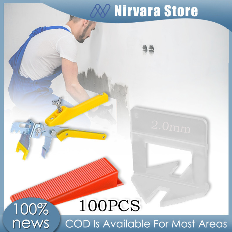 1set Tile Leveling System Set Insert Wedge Tile Leveler Tile Cross ...