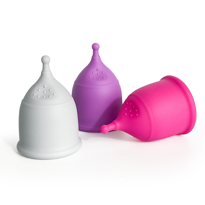 Lady Silicone Menstrual Cup Reusable Close Fit Menstrual Cup | Shopee ...