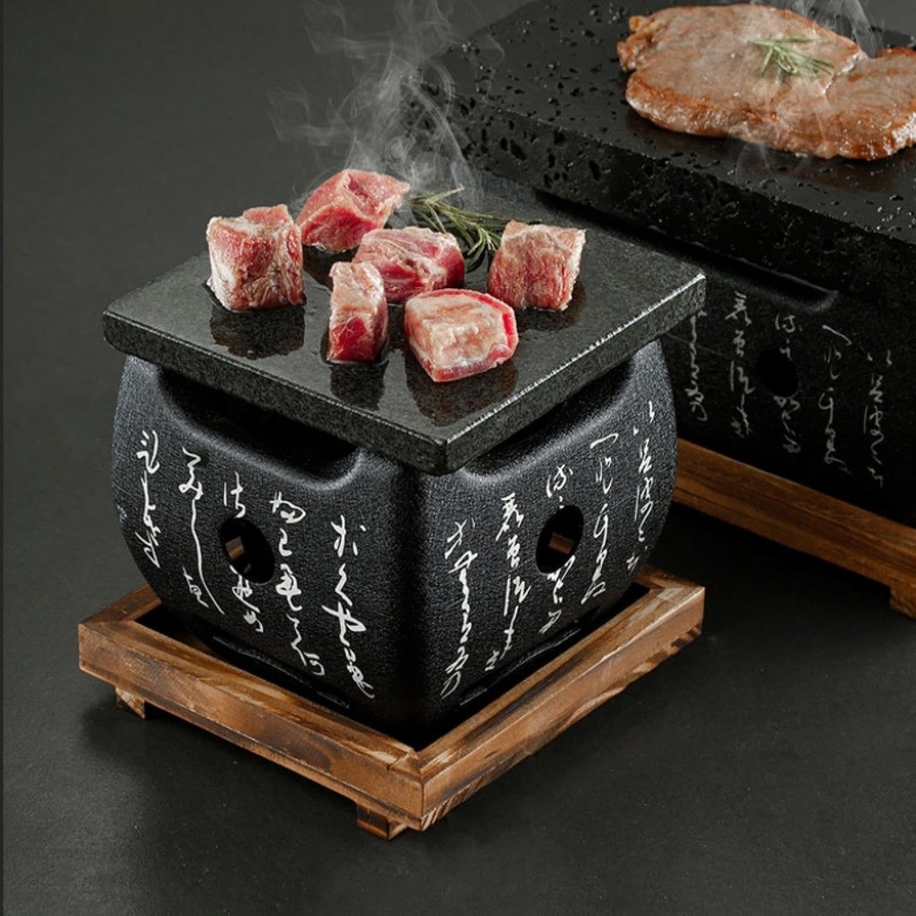 Kitchen Plus Japanese Gyukatsu Grill Tabletop BBQ Grill for Restaurant ...