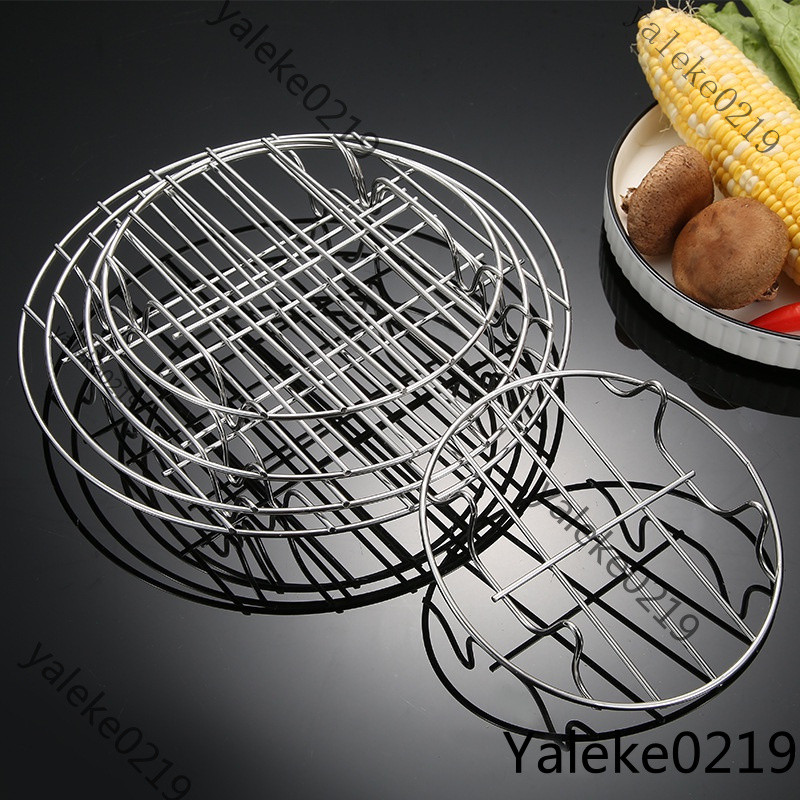 Stainless Steel Steaming Grid Steamer Rack Low-legged Water-proof ...
