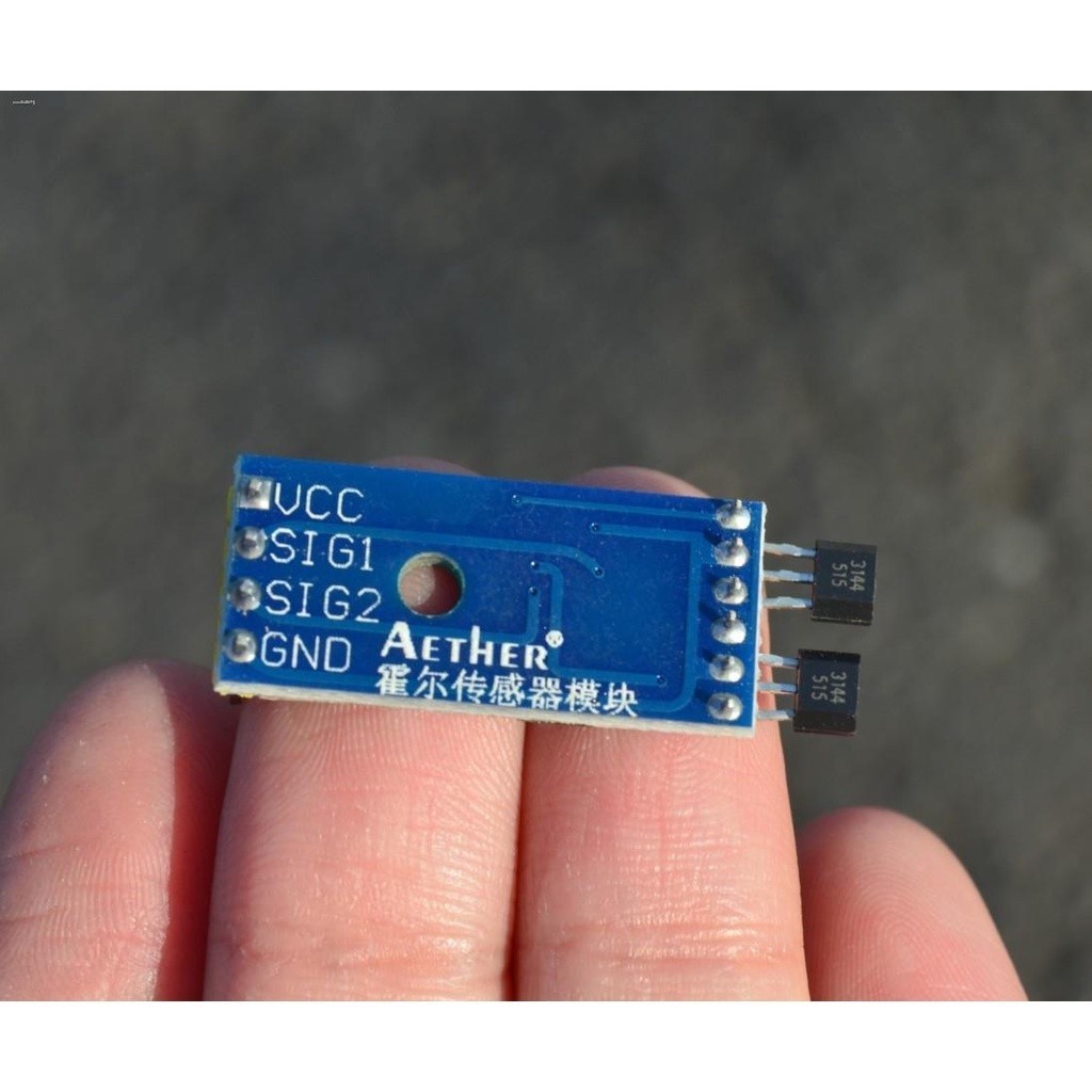 2-way motor speed measurement Hall switch sensor module dual-way Hall ...