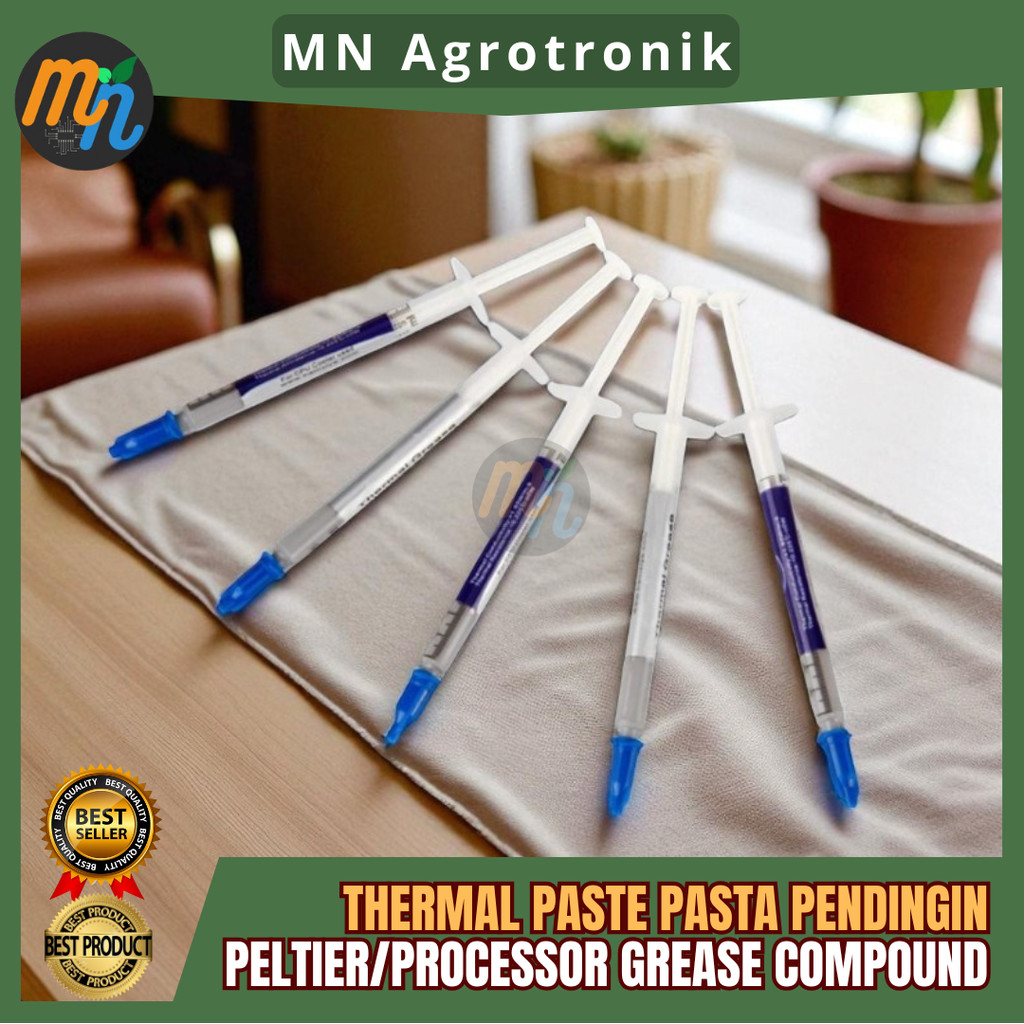 THERMAL PASTE COOLING PASTA PELTIER PROCESSOR GREASE COMPOUND | Shopee ...
