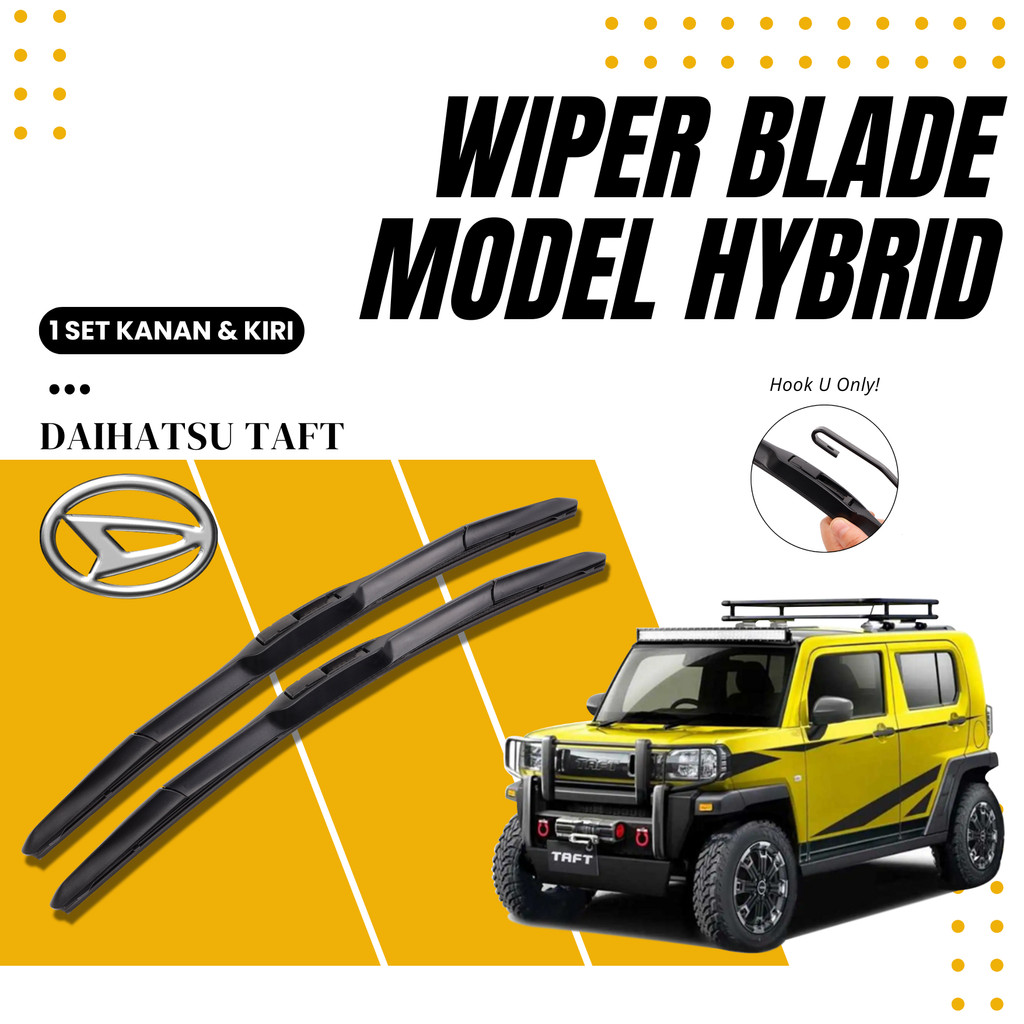 Daihatsu Taft Premium Hybrid Car Wiper One Pair RightKiri ANTAPANI ...