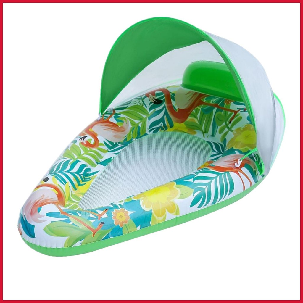 Pool Floats with Shade Swim Floats Inflatable Raft with Shade for ...