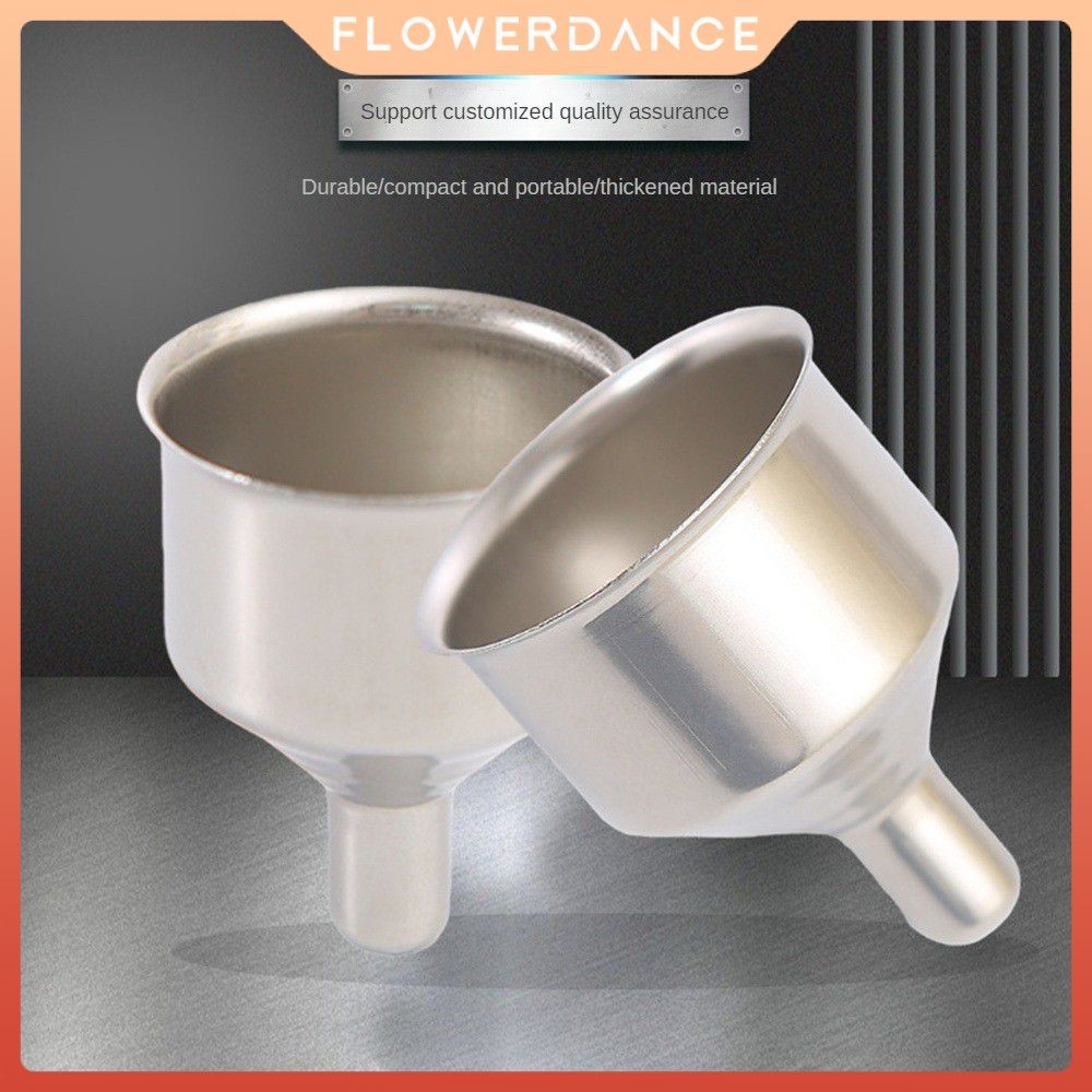 Universal Metal Stainless Steel Funnel Small Mini Funnels Oil Liquid ...