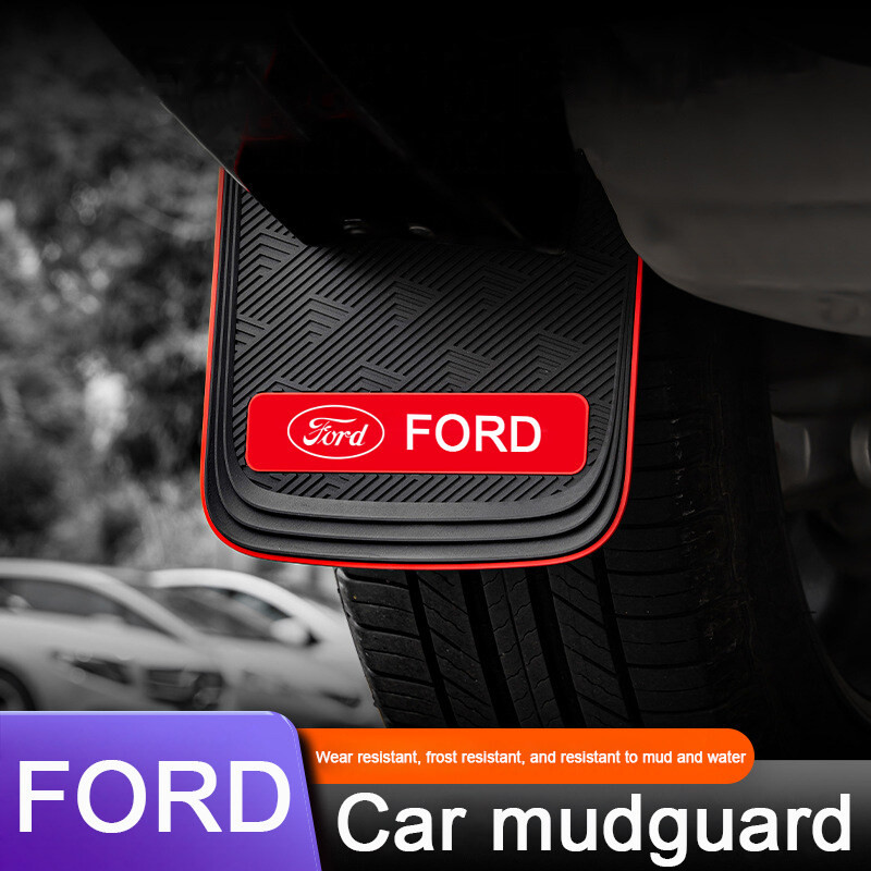 Universal Car Mudguard Front Rear Wheels Mud Flaps PVC Splash Fender ...