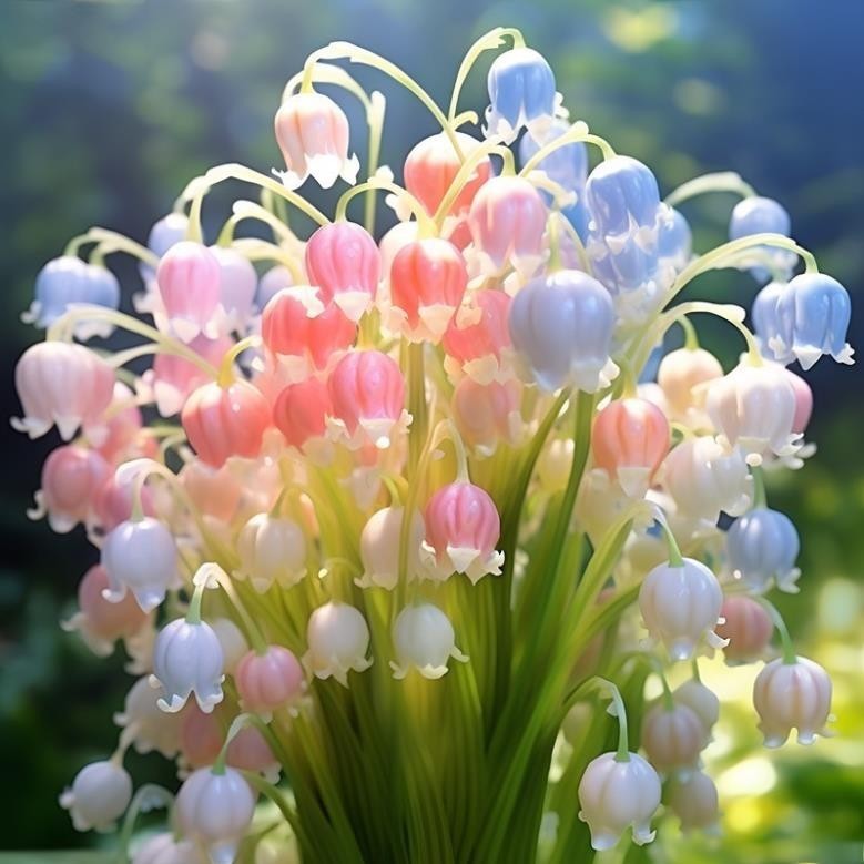 Wind chime flower seeds (1 pack of 50 hours of all colors) - Em Huyen ...