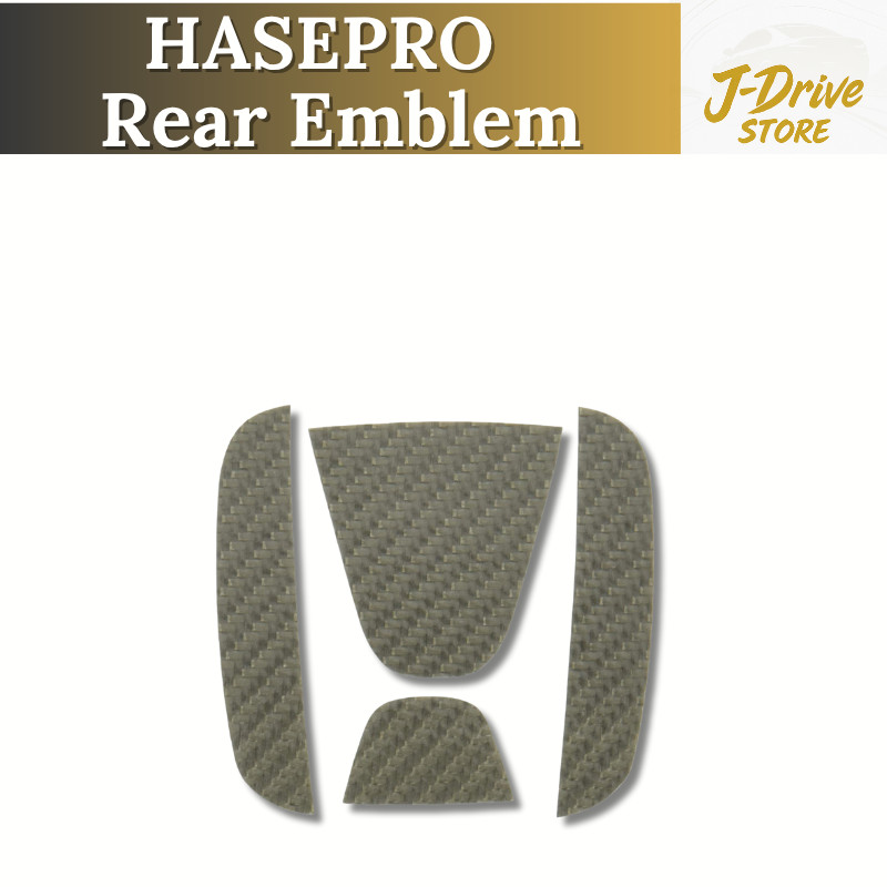 HASEPRO Magical Carbon Rear Emblem (Gunmetal) CEH8GU for Honda Insight / N-ONE / Fit | Shopee ...