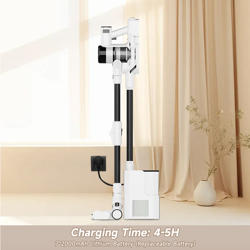 BOMIDI Airwave A1 Cordless Vacuum Cleaner Touch Screen Control Self ...