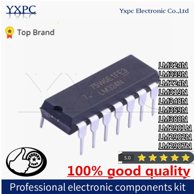 1-5PCS LM324N LM339N LM339 LM224N LM319N LM348N LM359N LM380N LM2901N ...