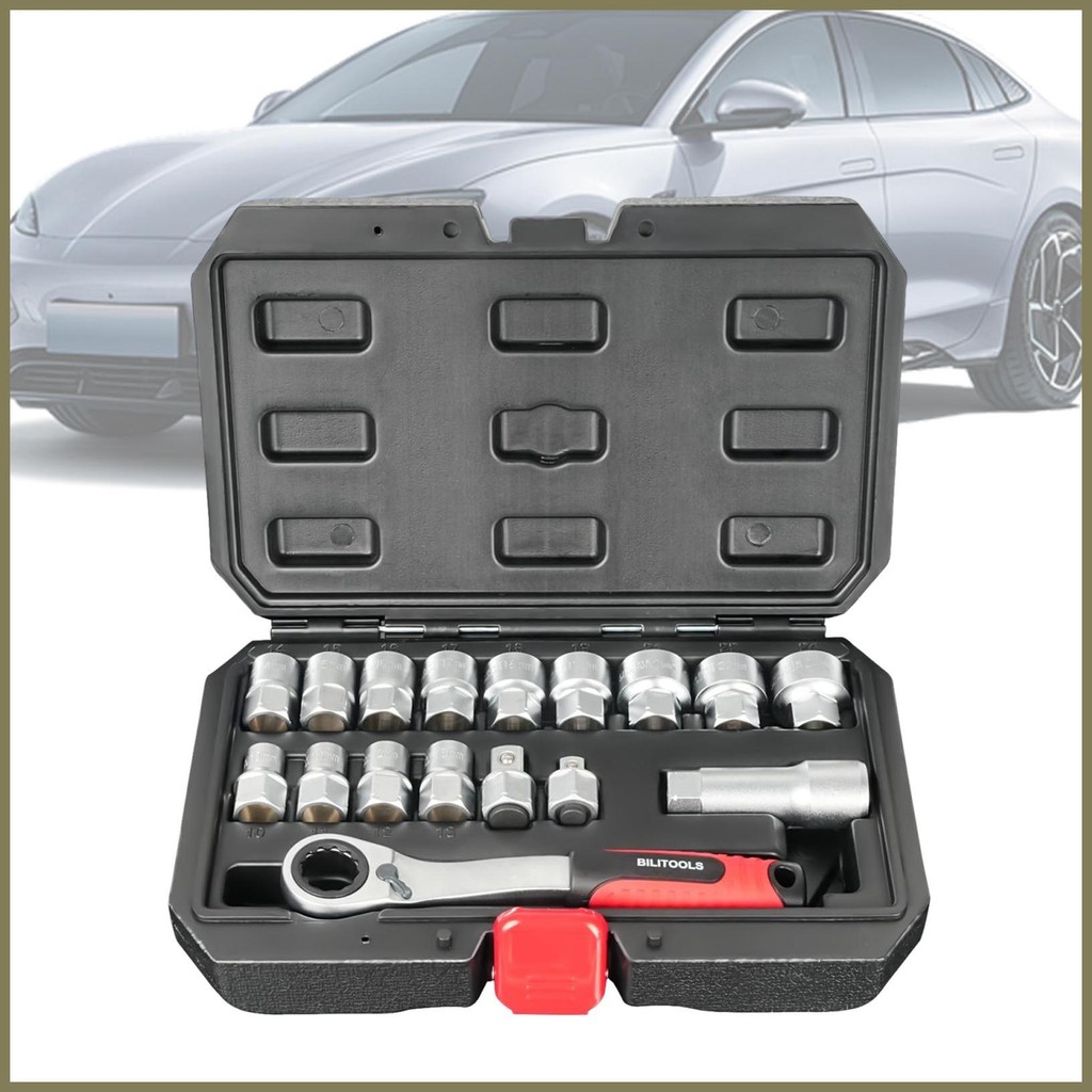 Ratchet Socket Set Drive Socket Set with Ratchet Compact Kit for ...