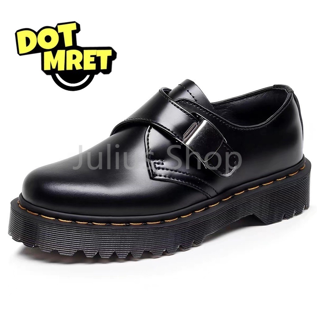 Dotmret Martin Boots Fenimore Buckle Unisex 1461 Bex Single Shoe ...