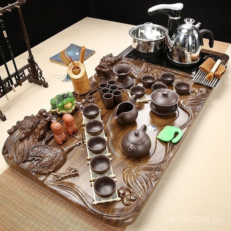 Living Room Kung Fu Office Tea Set Constant Temperature Set Tea Tray ...