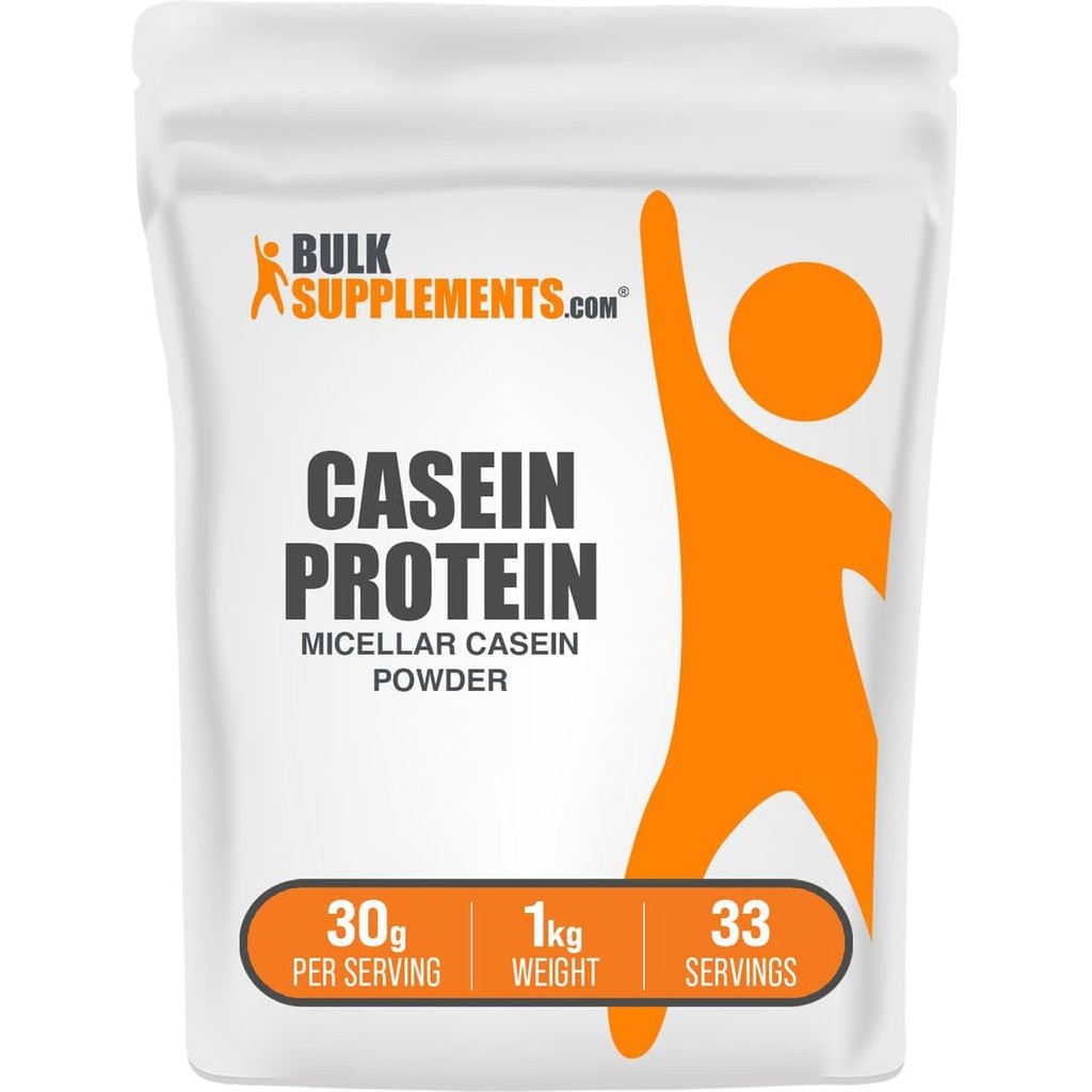 BulkSupplements.com Casein Protein Powder-Micellar Casein Powder,Slow ...