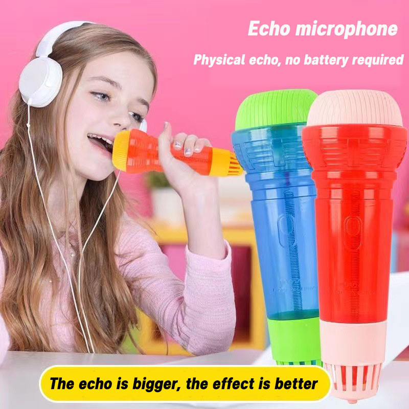 Kid's Echo Microphone Little Mike Air Fun Microphone Singing Toys Baby ...