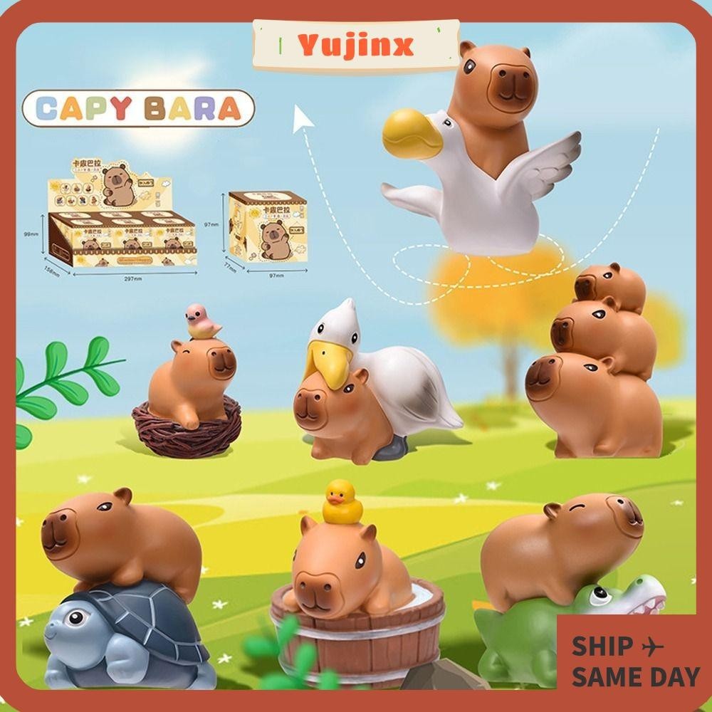 YUJINX Box, Capybara Kapibara Toys Capybara Ornaments, Animal ...