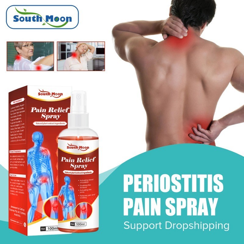 Knee Pain Spray Cures Periostitis Neck Arms Low Back Pain Muscle Sprain ...