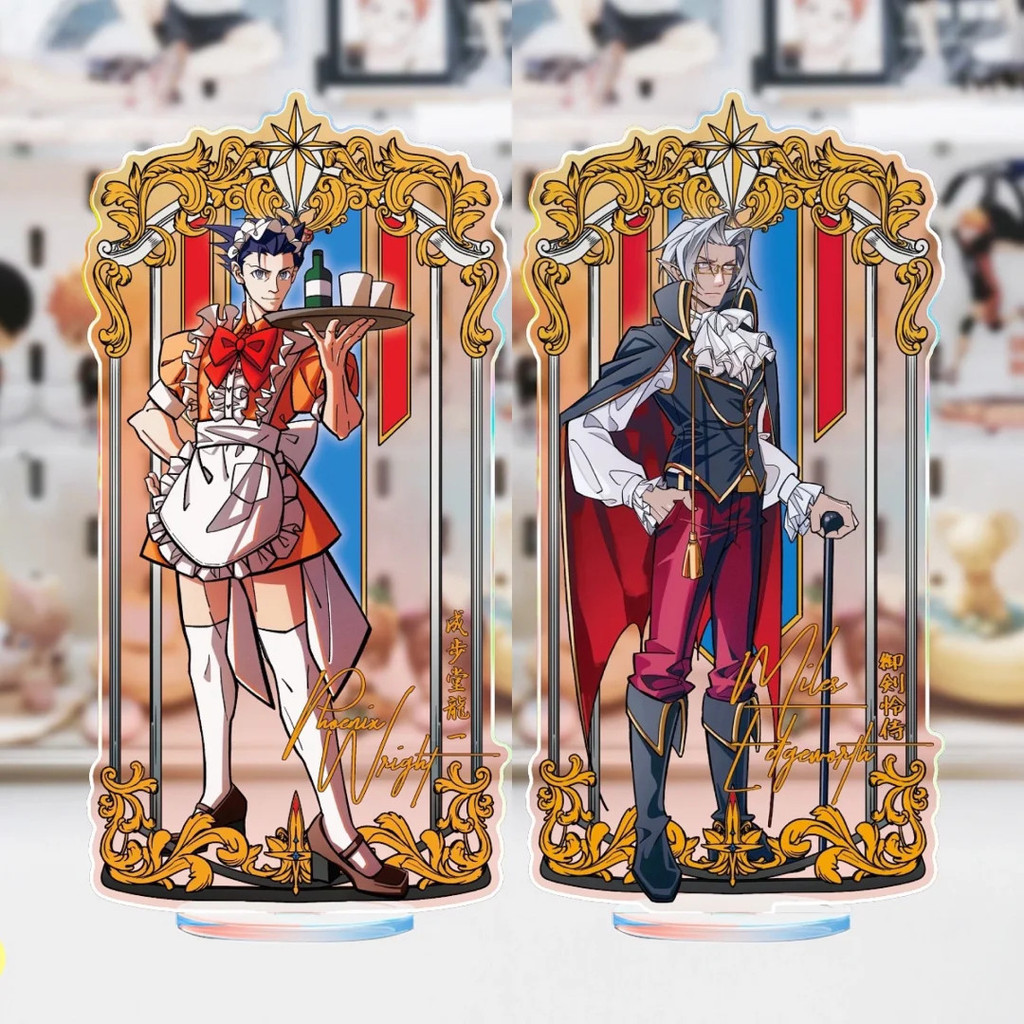 Ace Attorney Anime Acrylic Stand Figuur Action Peripheral Figure Kids ...