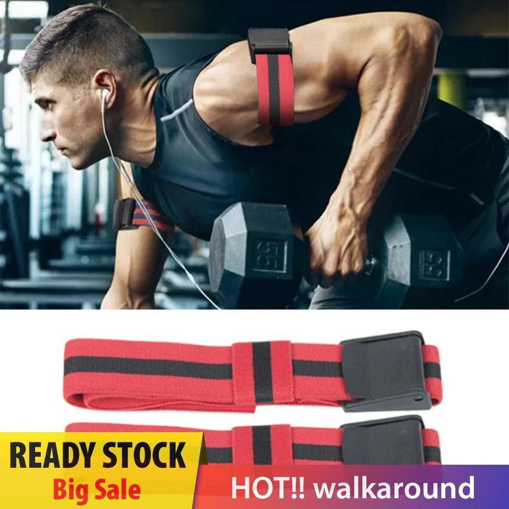 BFR Occlusion Bands Bodybuilding BFR Training Belts for Men Women (Red ...