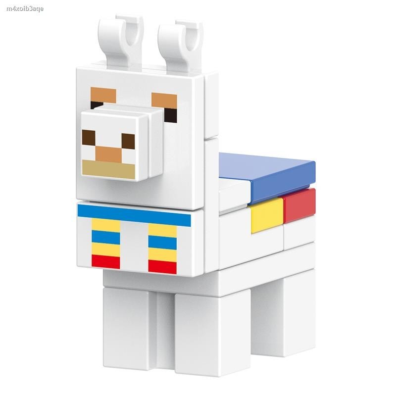 Compatible with Lego Minecraft Ender Dragon Alex Steve Pufferfish Model ...