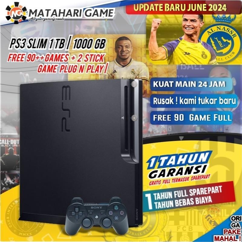 2024 hot sell Ps3 500gb slim Free 55 games | ps3 slim cfw void | | Shopee Philippines