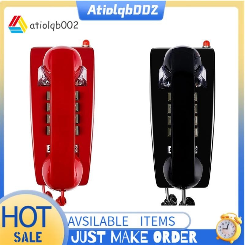 Classic Wall Phones for Landline with Mechanical Ringing, Single Line ...