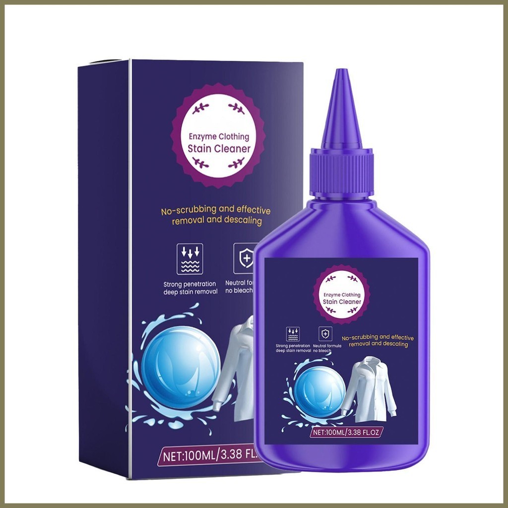 Clothes Stain Cleaner No Scrubbing Fast Stain Remover 100ml Clothes Oil ...