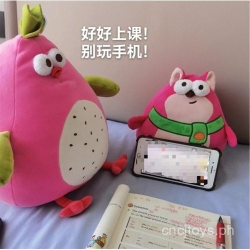 Cute Dragon Fruit Chicken down Feather Doll Super Soft Cute Fruit ...