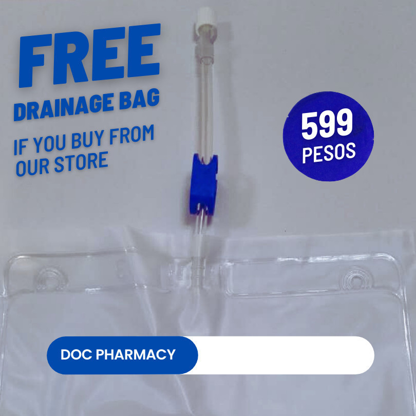 Drainage bag for pigtail catheter with leur lock | Shopee Philippines